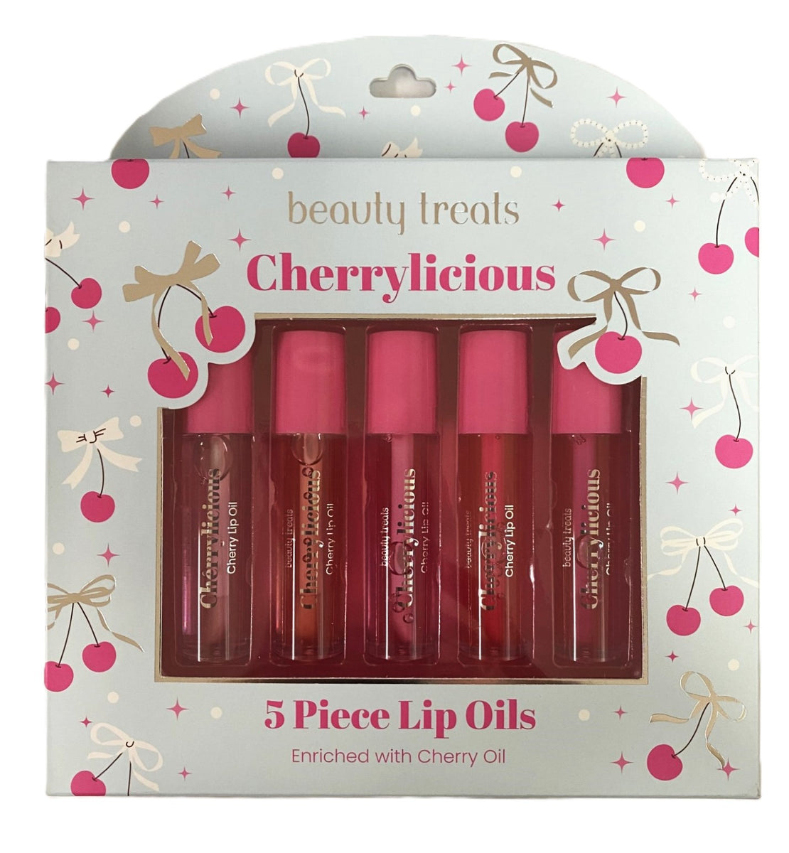 CHERRYLICIOUS LIP OIL SET | 2nd Love Cosmetics